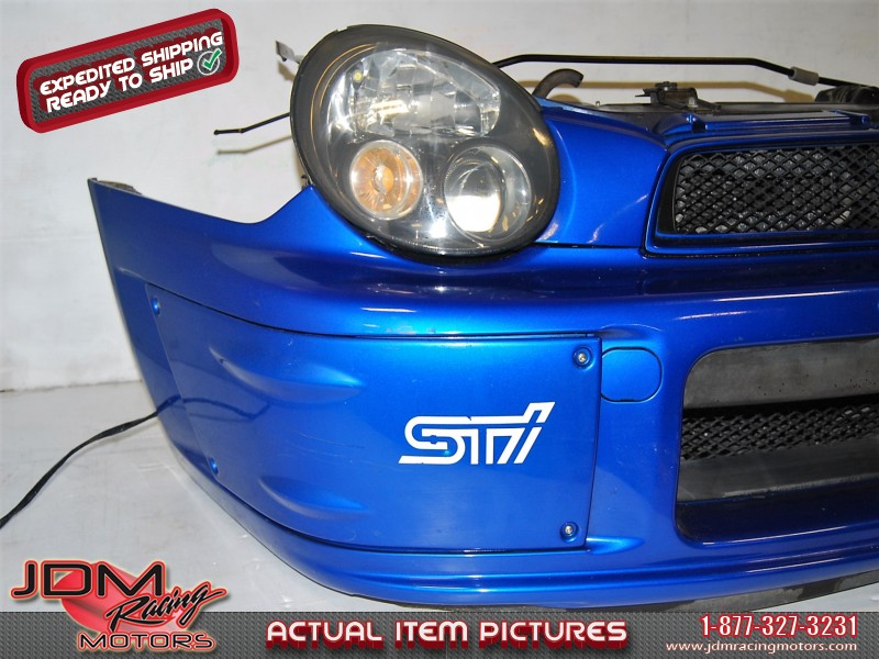 JDM WRX STi 2002-2003 Bugeye Version 7 Prodrive Nose Cut, Fenders, Hood ...