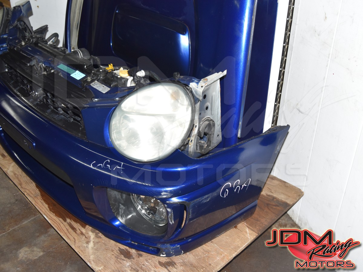 JDM GGB Subaru Version 7 2002-2003 Front Nose Cut Bugeye with Fenders ...